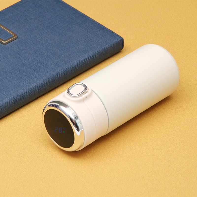 Smart LED Water Bottle Vacuum Insulated Flask Temperature Stainless ...