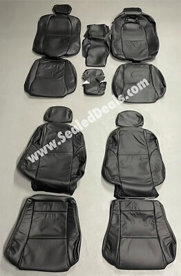 Black Replacement Leather Seat Covers for 2004 2005 2006 Pontiac GTO | eBay