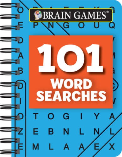 Brain GamesÂ® Mini - 101 Word Searches - Spiral-bound - GOOD ...