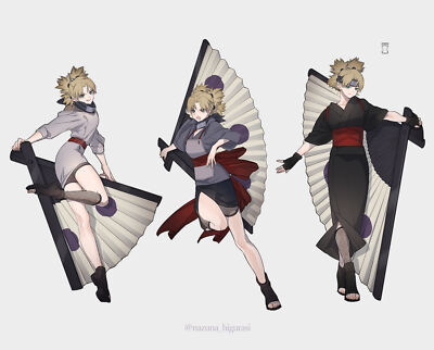 Anime girls naruto shippuden simple background temari Playmat Game Mat ...