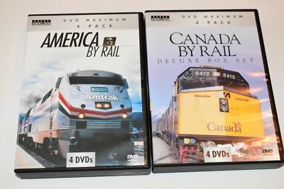 Topics Entertainment - America & Canada By Rail (8 DVD Deluxe Box Set ...