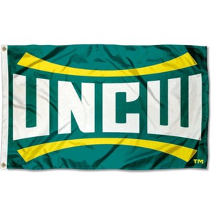 UNCW Seahawks UNCW Logo NCAA Flag 848267031647 | eBay