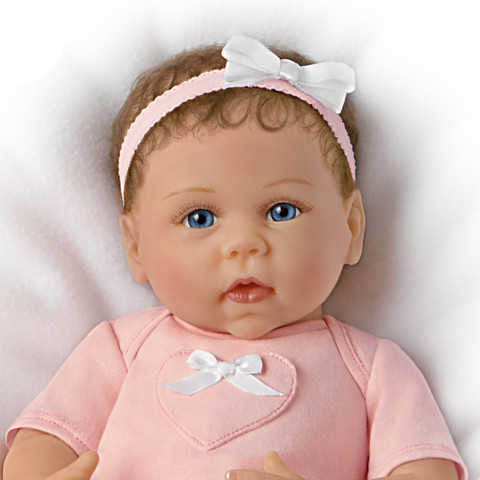 Ashton-Drake So Truly Real Chloe Baby Doll with Pacifier by Linda ...
