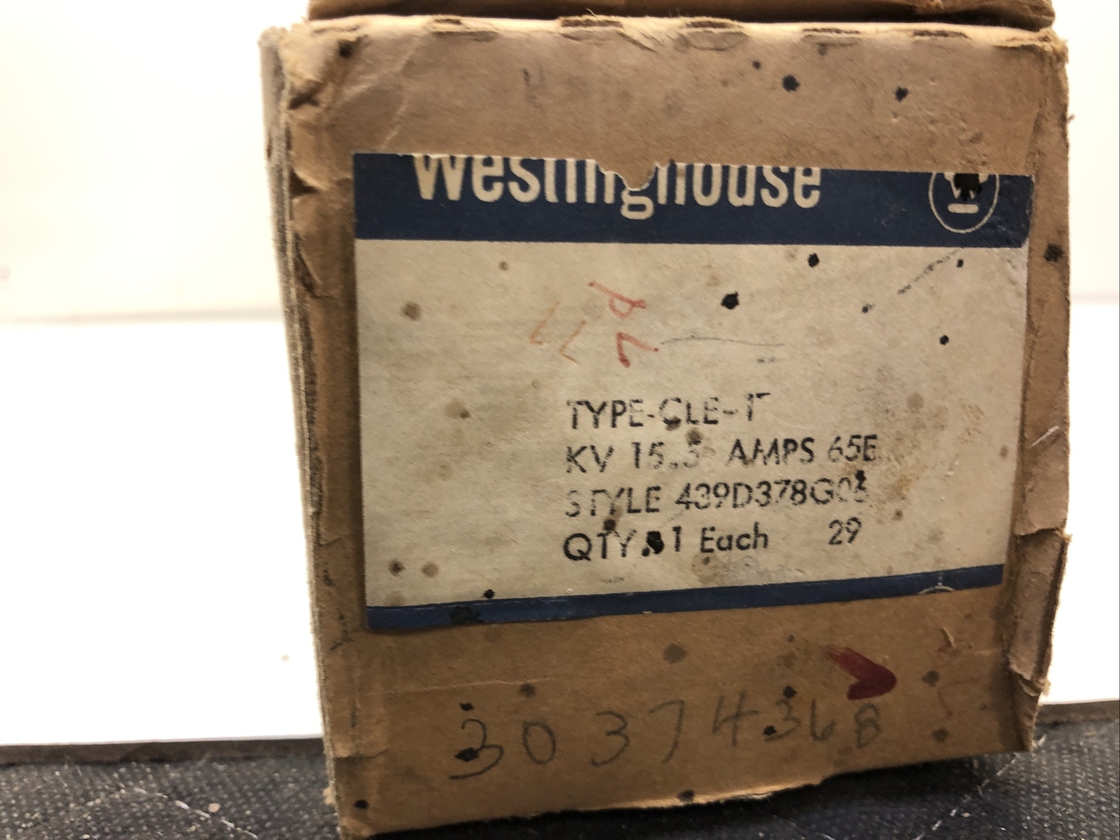 Westinghouse 439D378G06 Tested Cle-1 Fuse 15.5kv 65e for sale online | eBay