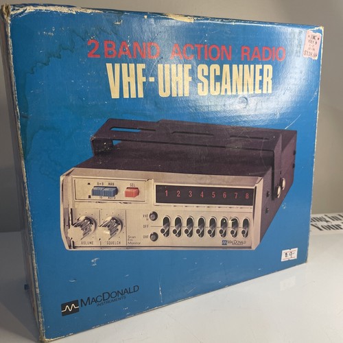 NIB Macdonald InStruments Radio Receiver Model No. CE-100 VHF/UHF | eBay