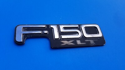 97 98 99 00 01 02 03 FORD F-150 XLT SIDE FENDER EMBLEM LOGO BADGE USED ...