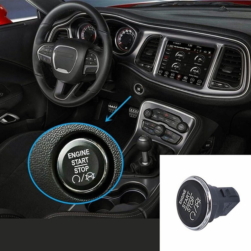 Push to Engine Start Stop Button Switch for 2008-14 Dodge Challenger ...