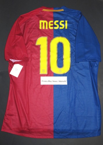 2008-2009 Player Issue Nike Authentic FC Barcelona Lionel Messi Jersey ...