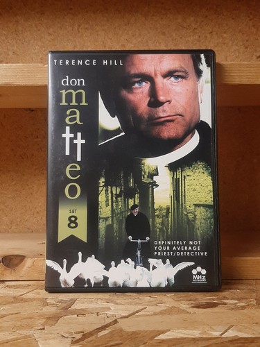 DON MATTEO SET 8 DVD Terence Hill EPISODES 69-80 MHZ NETWORKS Italian ...