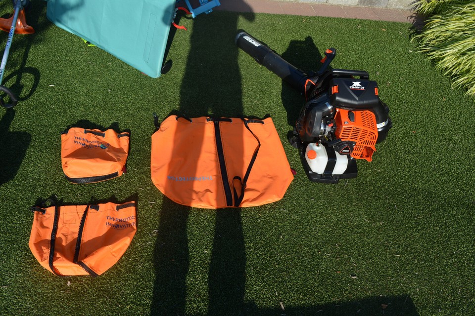 Trimmer Cover Weedeater Wrap Cover 100% Waterproof Expandable Orange ...