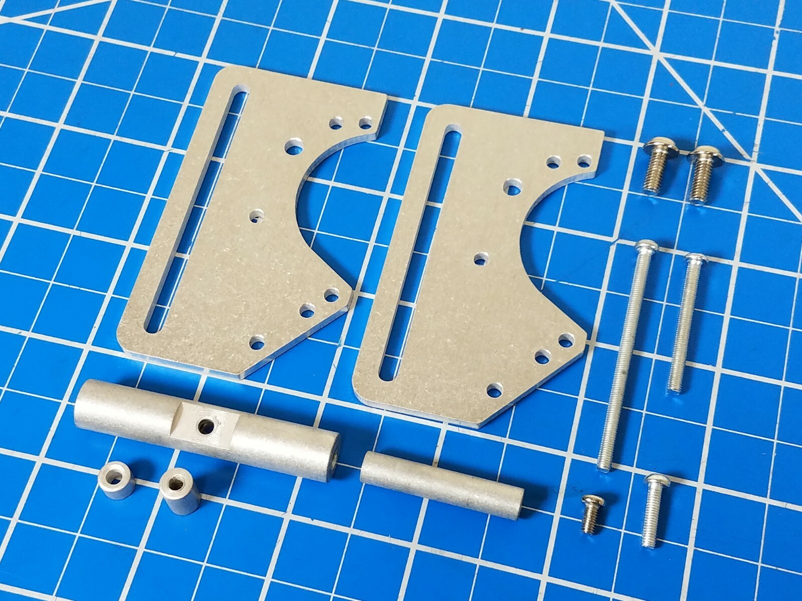 Aluminum Axle Tow Hitch Mount Bracket Kit Tamiya 1/10 Super Clodbuster ...