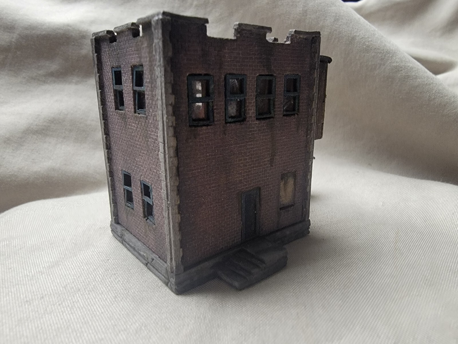 N Scale Brick Interlocking Tower Laser Cut Model Kit | eBay