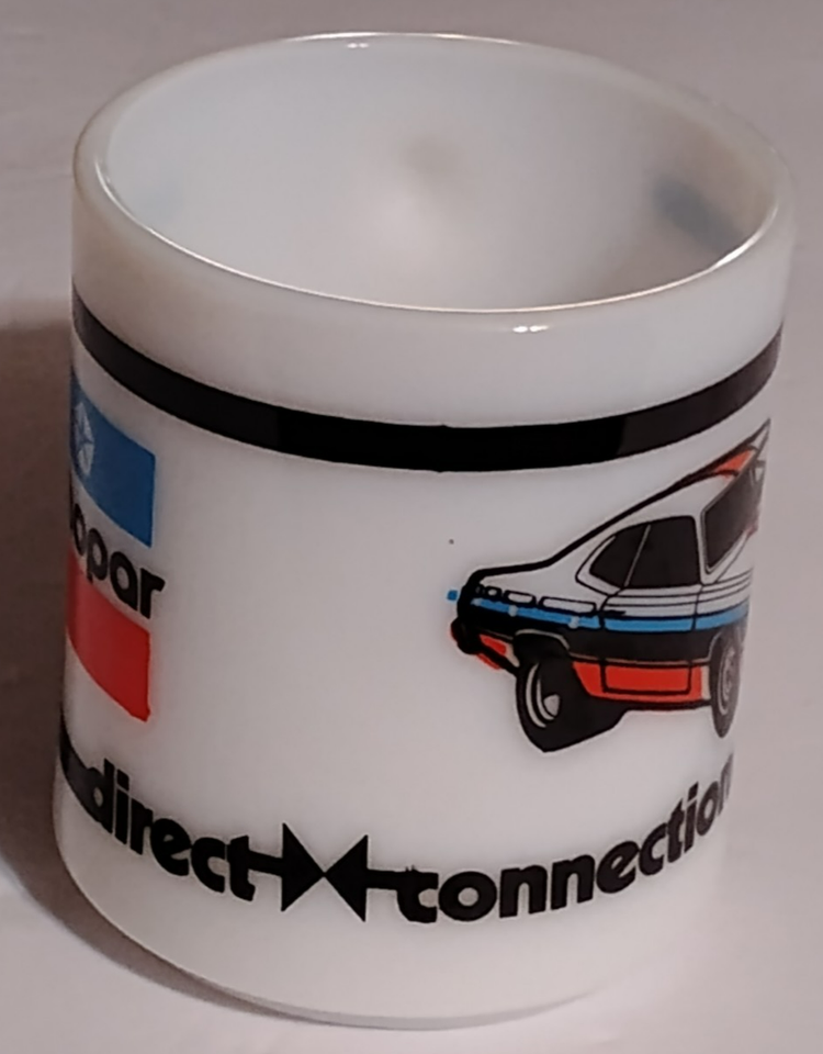 Vintage Glasbake Chrysler Mopar Direct Connection Coffee Mug | eBay