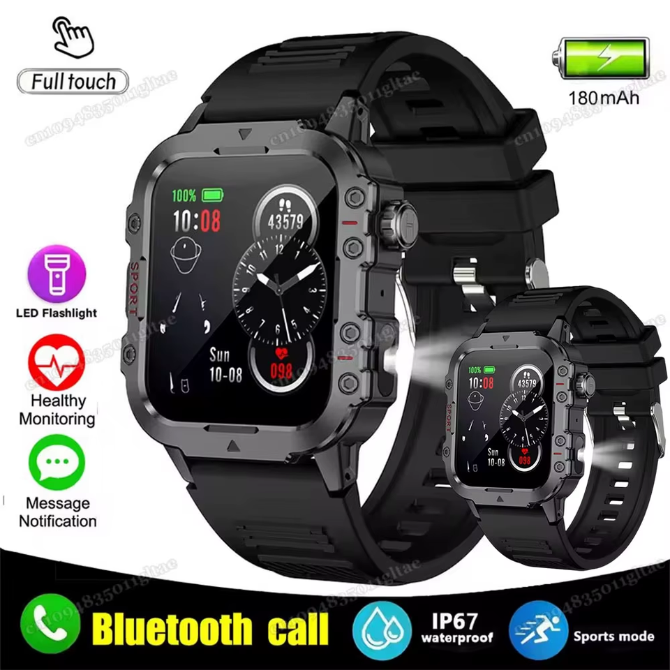 2025 New Smartwatch Men for Women Militray Outdoor GPS Track Sport ...