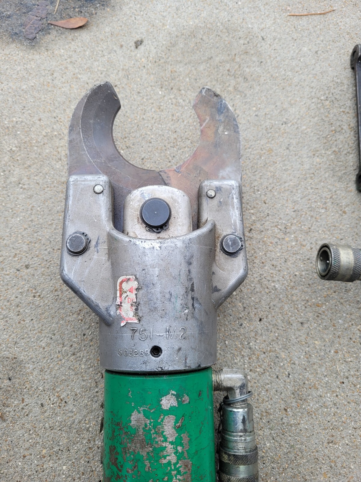 GREENLEE 750 751-M2 HYDRAULIC CABLE CUTTER W/ 746 RAM | eBay