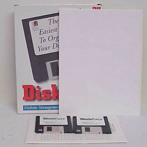 DISK EASY DISKETTE MANAGEMENT & LABELING SOFTWARE DISKEASY MICROSOFT ...