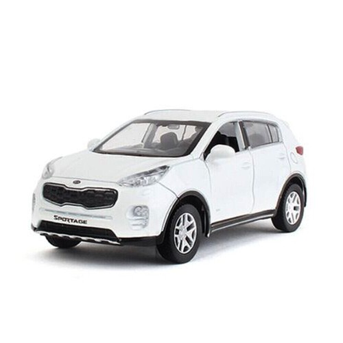 kia Motor Car [SPORTAGE] Mini Diecast 1:38 Scale Miniature Toy / White ...