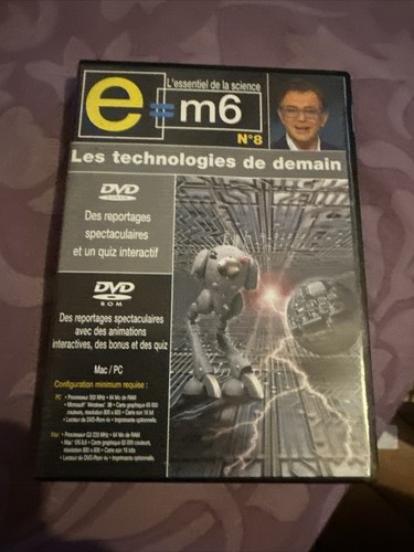 E=M6 N°8 LES TECHNOLOGIES DE DEMAIN - DVD/DVD ROM | eBay