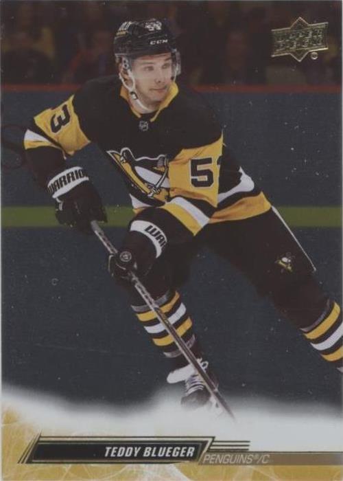 2022-23 Upper Deck Series 2 - Silver Foil #389 Teddy Blueger for sale ...