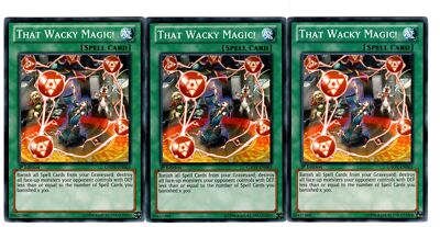 Yugioh- 3X That Wacky Magic! - Common - 1st Edition - GAOV-EN063 - Near ...