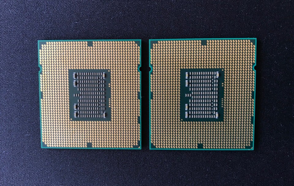 Matched Pair Lot 2 DELIDDED Intel XEON X5690 3.46GHz 6 Core Processor ...