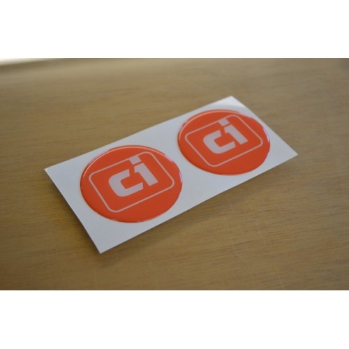 CI Caravan Motorhome - (RESIN DOMED) - Dent Cover Stickers Decal ...