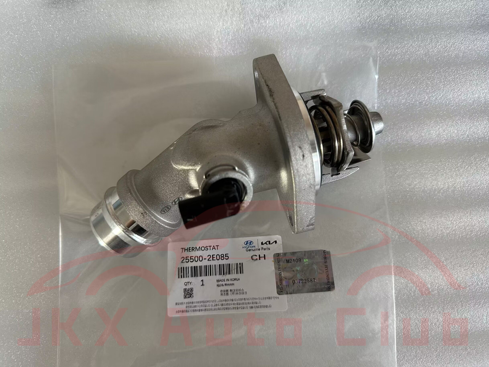 Engine Coolant Thermostat Assembly OEM 25500-2E085 for 17-20 Elantra ...