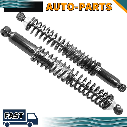 MONROE Load Adjusting Rear Shocks & Coil Springs Set of 2 for Chevy GMC ...