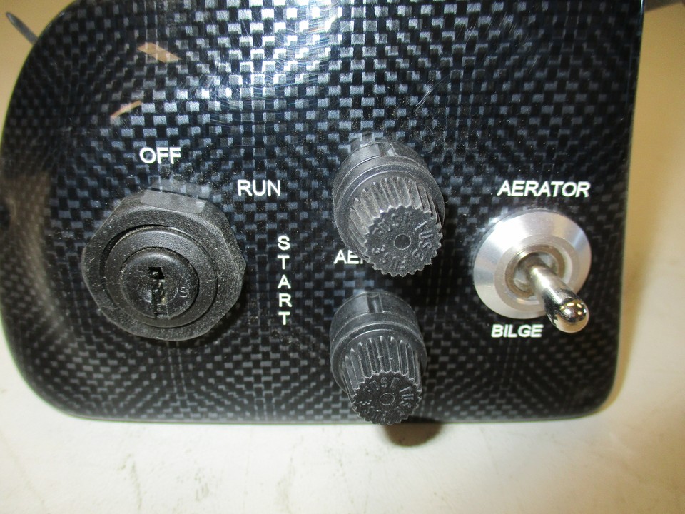 TRACKER IGNITION SWITCH PANEL CARBON FIBER 169383 MARINE BOAT | eBay