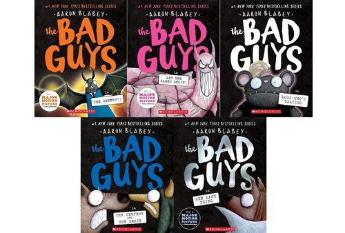 The Bad Guys Series 5 Books Set Book #16 - Book #20 by Aaron Blabey | eBay