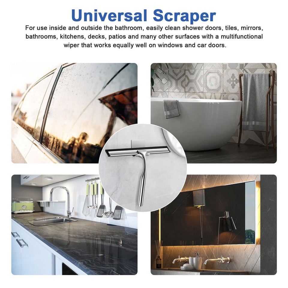25 * 18cm Glass Wiper Glass Cleaning Wiper Portable Replacement ...