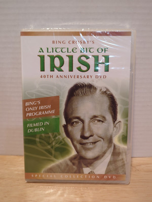 BING CROSBY'S A LITTLE BIT OF IRISH 40TH ANNIVERSARY DVD | eBay