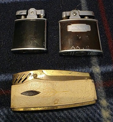 Ventage Lighters!! A Pair Of Ronson Princess And A Japan Lighter | eBay