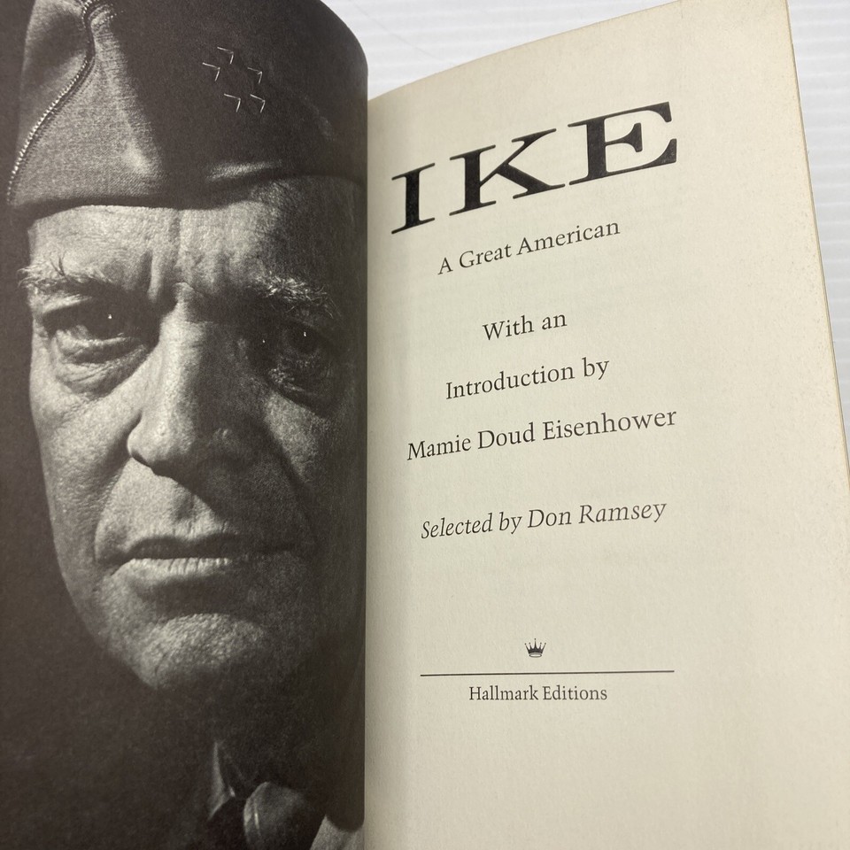 Dwight D. Eisenhower Ike A Great American Hallmark Ed Small HC 34th ...