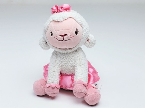 DISNEY STORE Stuffed Animal Doc McStuffins LAMBIE Pink Tutu Lamb Plush ...