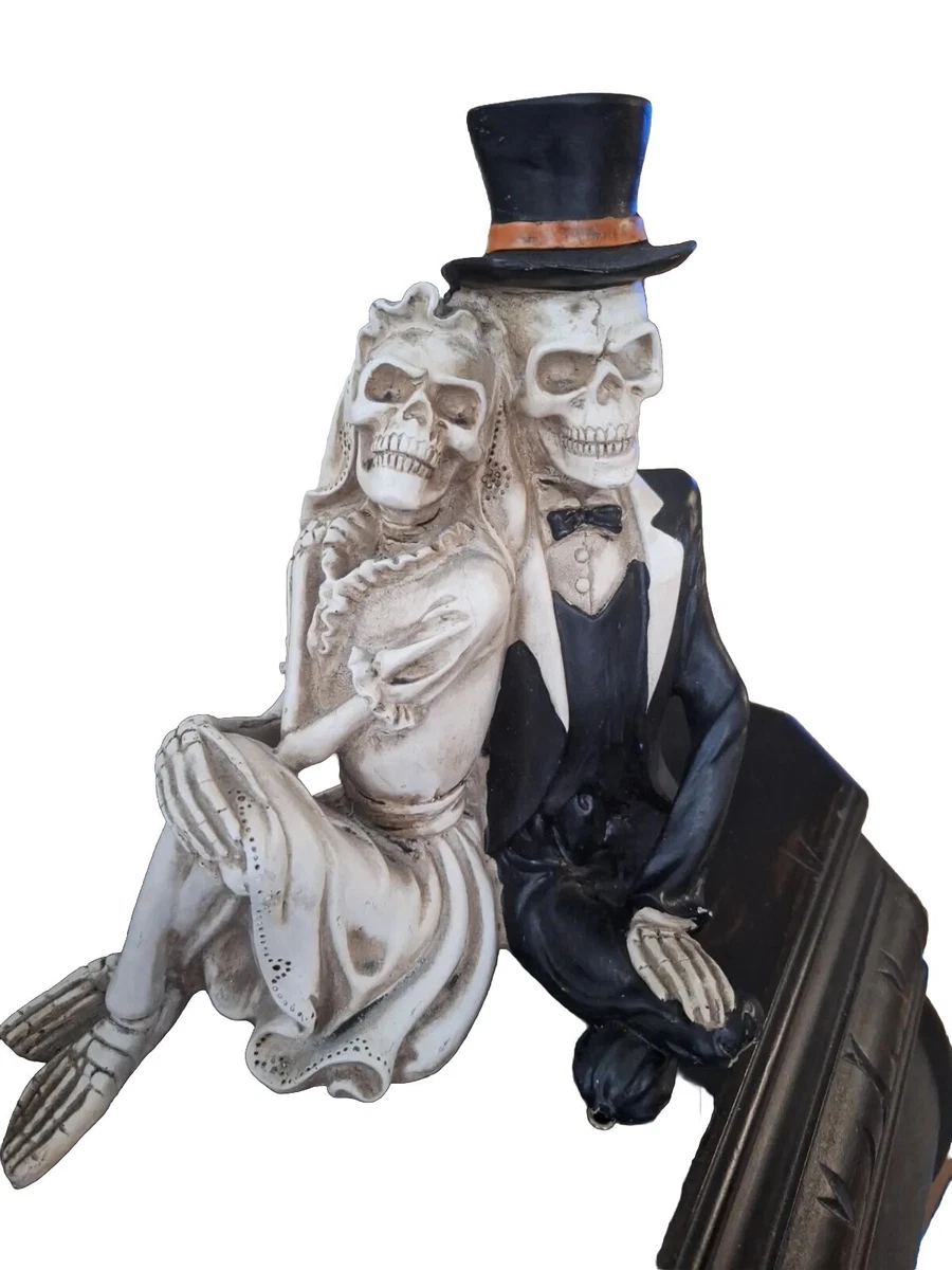 Skeleton Bride And Groom Drawing