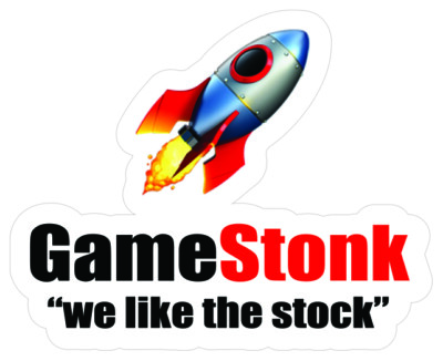 GameStonk Rocket to The Moon We Like The Stock Meme Decal GameStop ...
