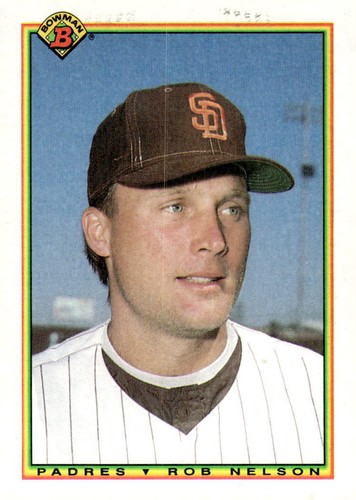 1990 Bowman #213 Rob Nelson - San Diego Padres | eBay