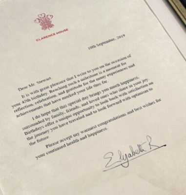 SIGNED Queen Elizabeth Personalized Buckingham Palace Letter | eBay