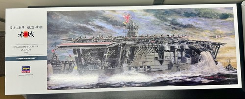 Hasegawa Japan Navy Aircraft Carrier Akagi Z25 1941 1/350 Plastic Model ...