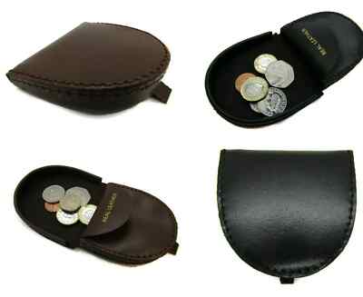 Gent's Leather Coin Tray Purse Wallet Gents Small Change Small Pocket ...