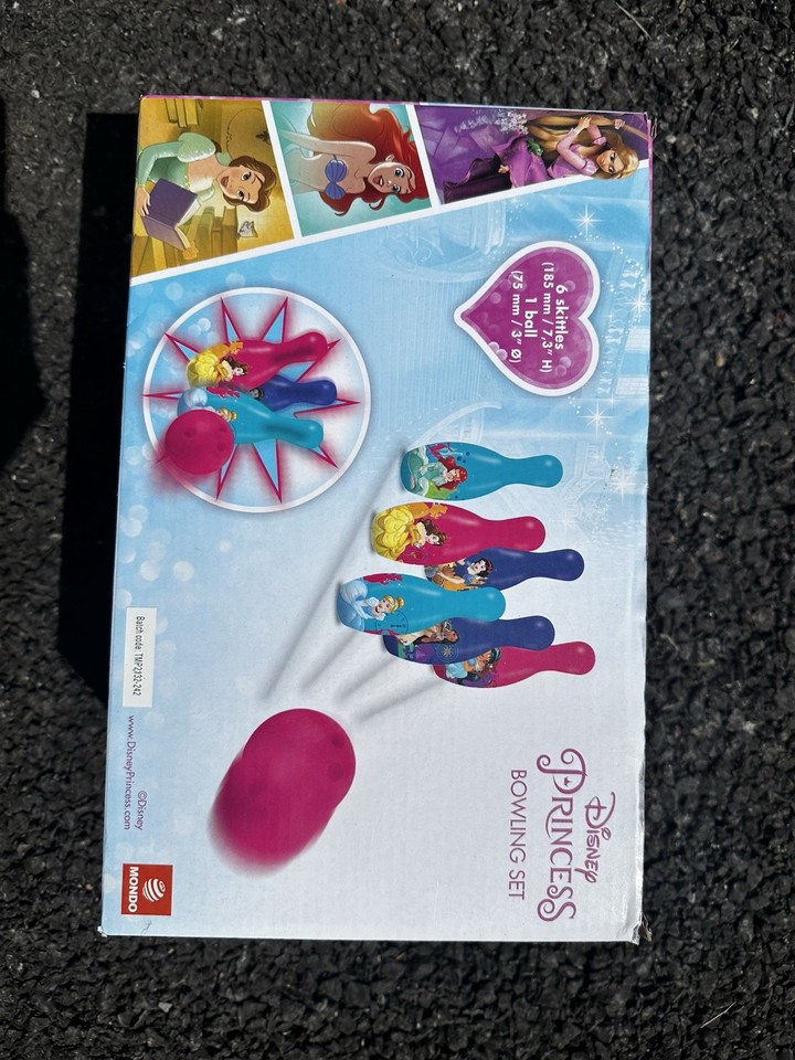 Disney Princess Outdoor/Indoor Bowling Set for Kids | eBay UK