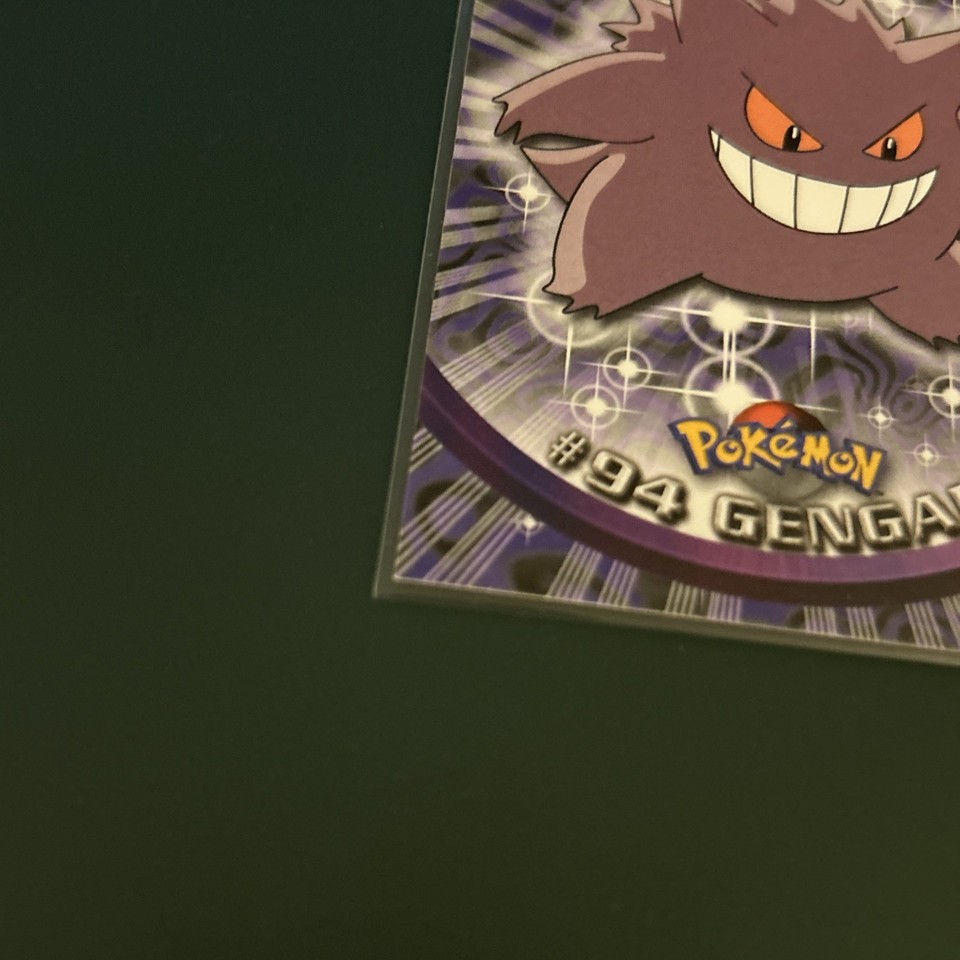Topps Pokemon Gengar #94 2000 TV Animation Edition Non-Holo Blue Logo ...