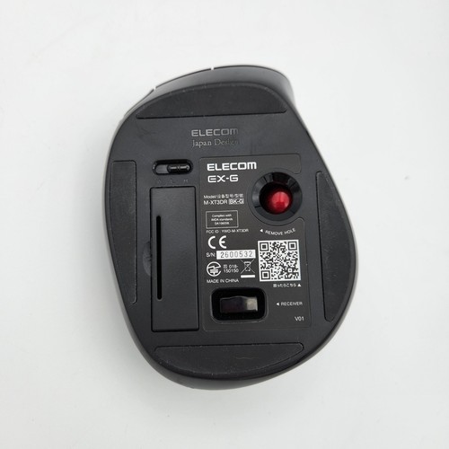 Elecom EX-G Track Ball Mouse Wireless Right Hand M-XT3DR BK-G | eBay