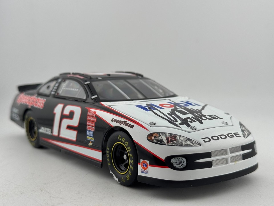Team Caliber Ryan Newman Autograph Signed Auto Dodge Intrepid NASCAR ...