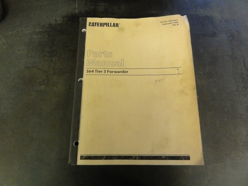 Caterpillar CAT 564 Tier 3 Forwarder Parts Manual 30012691 | eBay