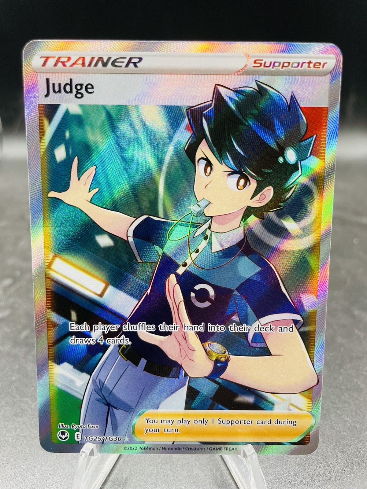 Pokemon Judge TG25 Silver Tempest Trainer Gallery Ultra Rare Holo NM | eBay