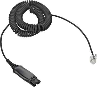 Plantronics HIS Adapter Cable 72442-41 For Plantronics Headsets FREE ...