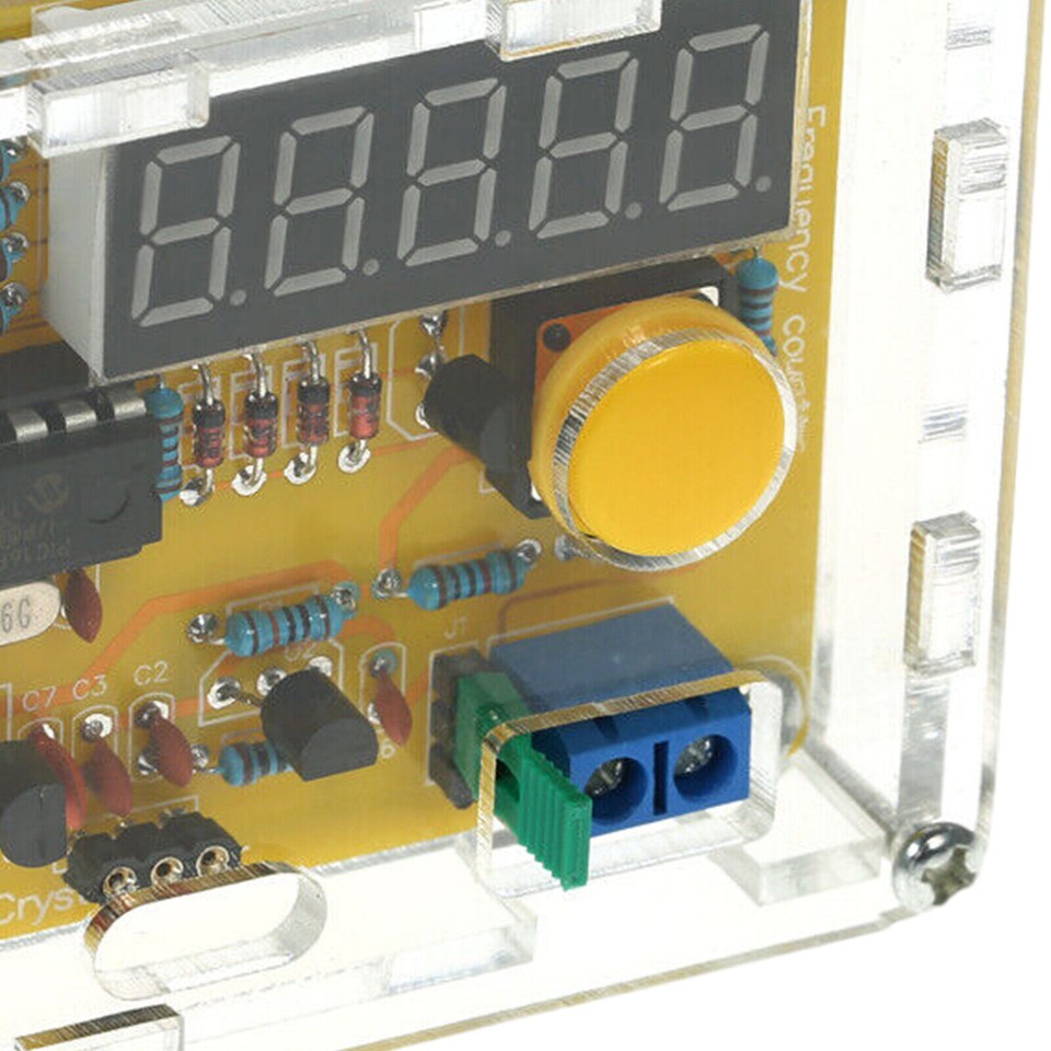 1Hz-50MHz DIY Frequency Crystal Counter Meter Oscillator Tester Kit ...