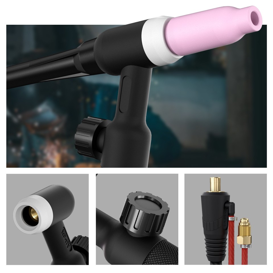 WP-17V 150-Amp Air Cooled Lift TIG Torch-12ft(4m) with 35-50 Connector ...